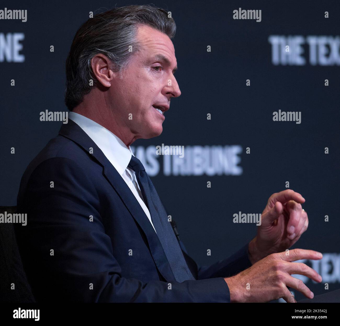 Austin, Texas, USA. 24th Sep, 2022. California Governor GAVIN NEWSOM ...