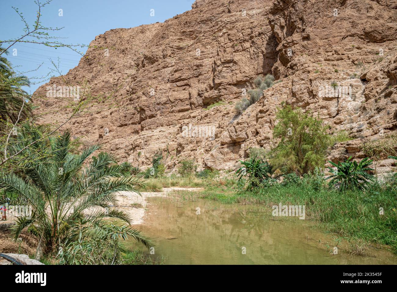 Wadi Shab gorge, Oman Stock Photo - Alamy