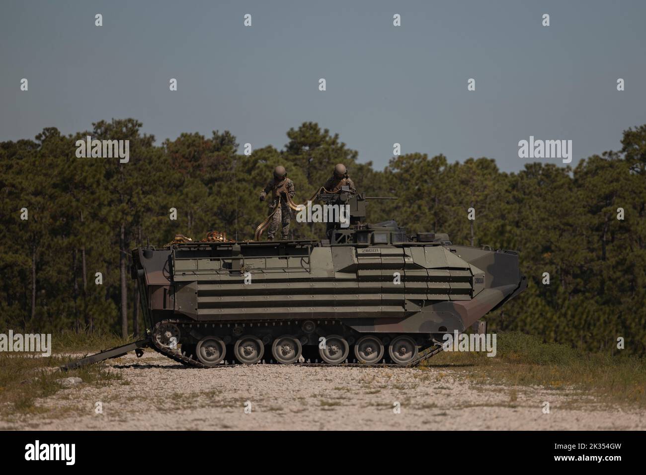 U.S. Marines with 2d Assault Amphibian Battalion, 2d Marine Division ...
