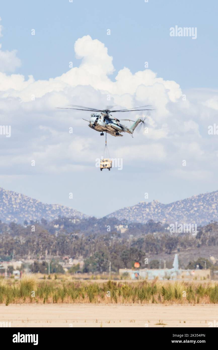 The Marine Air Ground Task Force Demonstration Takes Place During The