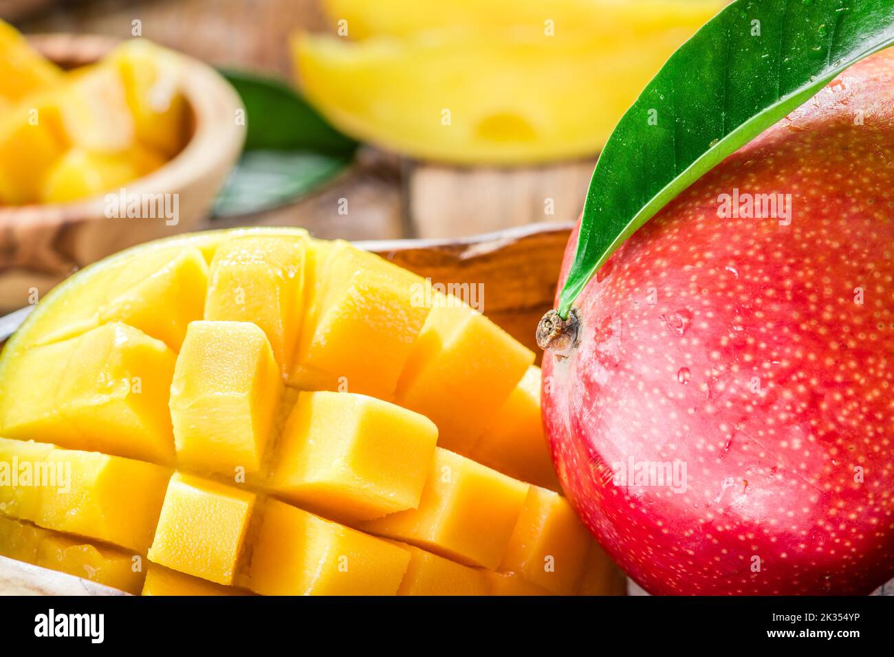The king of fruits is mango Stock Photo - Alamy