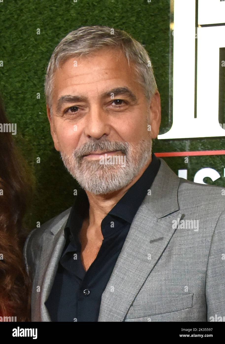 Washington, DC, USA. 24th Sep, 2022. George Clooney at HISTORYTalks ...