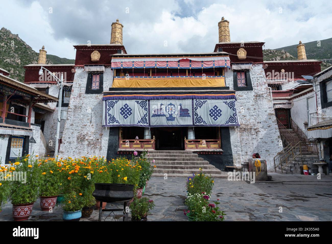 Drepung is the largest of all Tibetan monasteries and is located on the ...