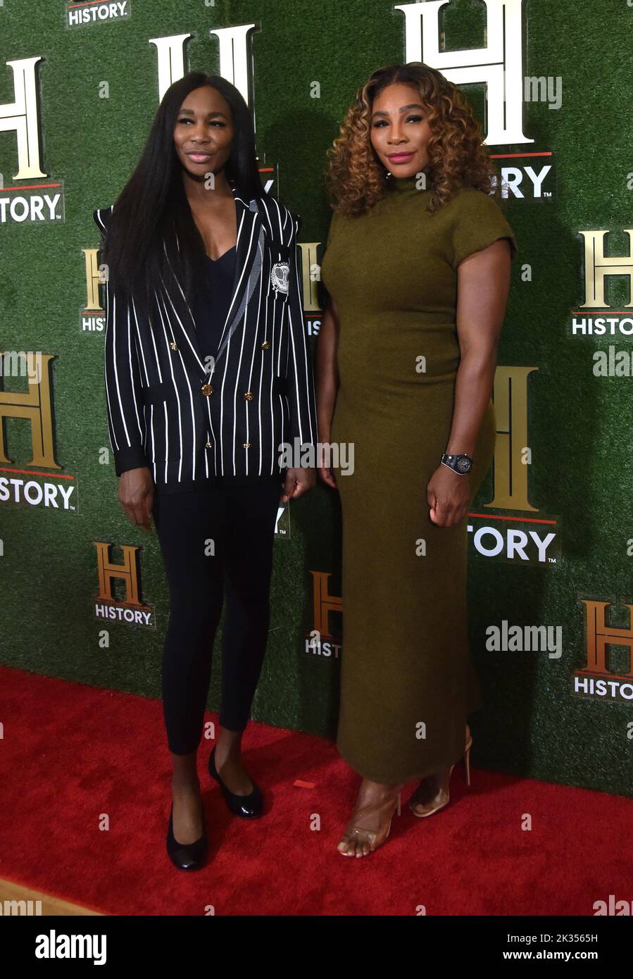 Washington, DC, USA. 24th Sep, 2022. Venus Williams and Serena Williams ...