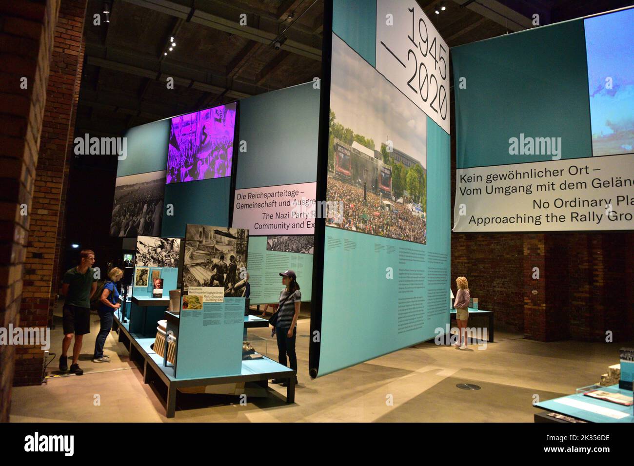 Documentation center in the congress Hall in the former Nazi Party ...