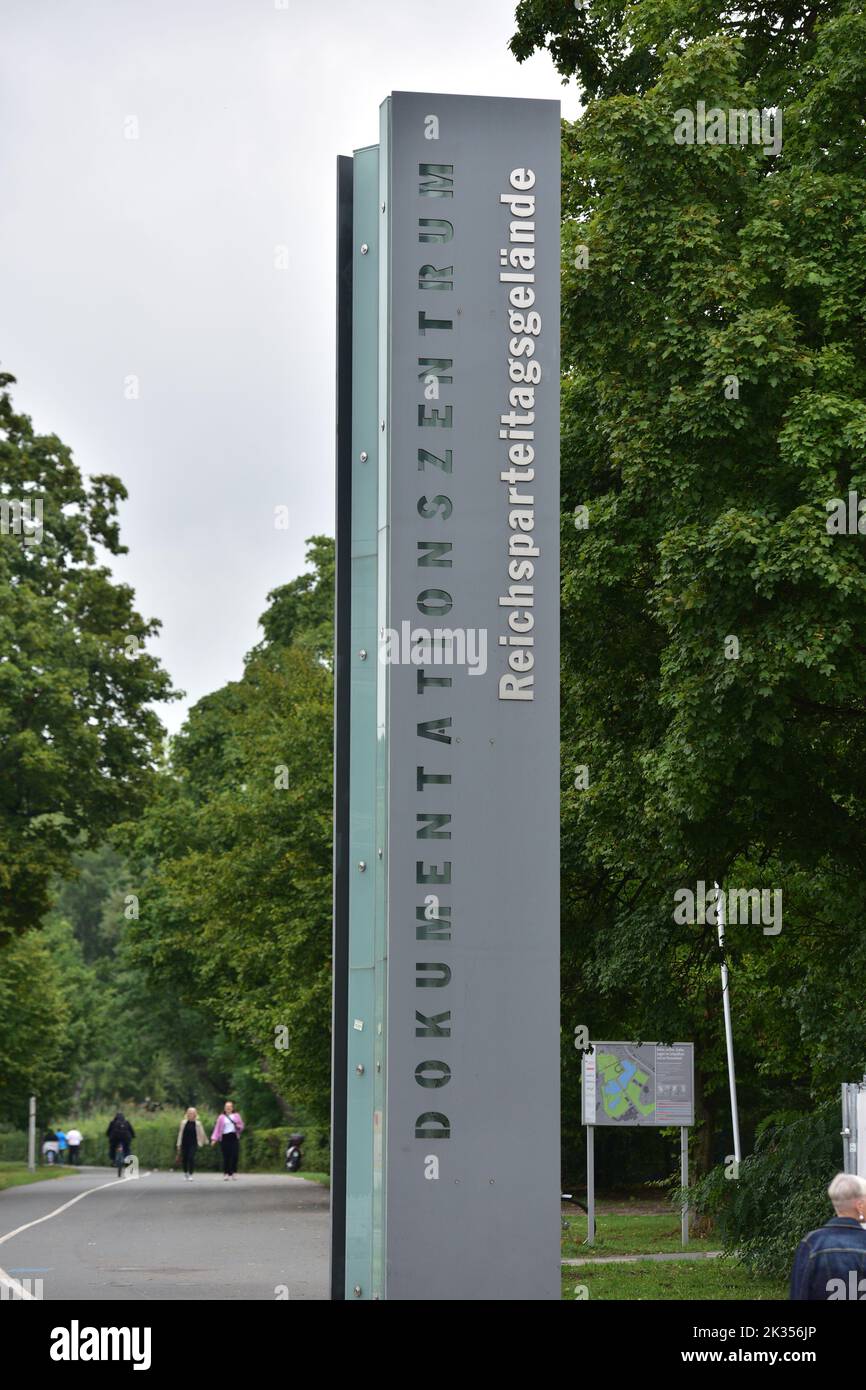 Documentation center in the congress Hall in the former Nazi Party ...