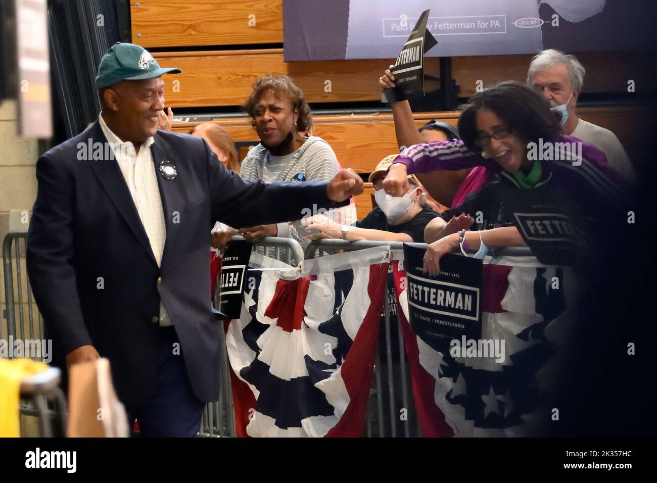 Philadelphia, United States. 24th Sep, 2022. Congressman Dwight Evans ...