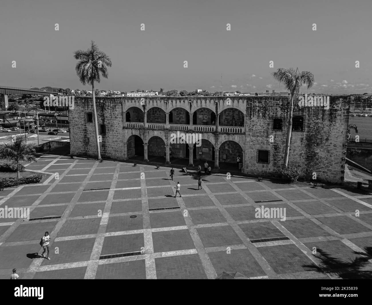 Aerial dominican republic Black and White Stock Photos & Images - Alamy
