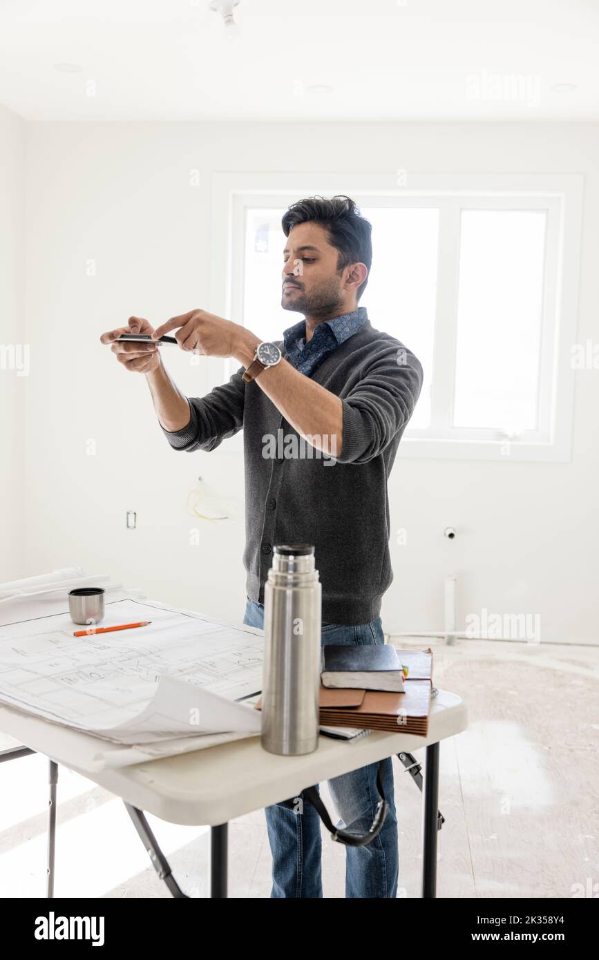 Container construction blueprints hi-res stock photography and images ...