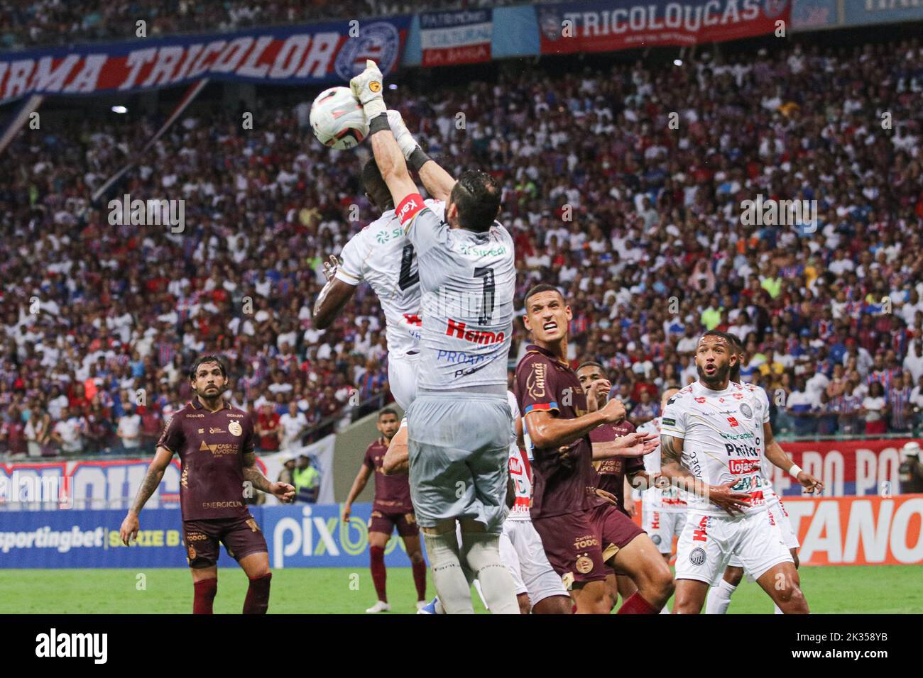 BA - Salvador - 09/24/2022 - BRAZILIAN B 2022, BAHIA X OPERARIO ...
