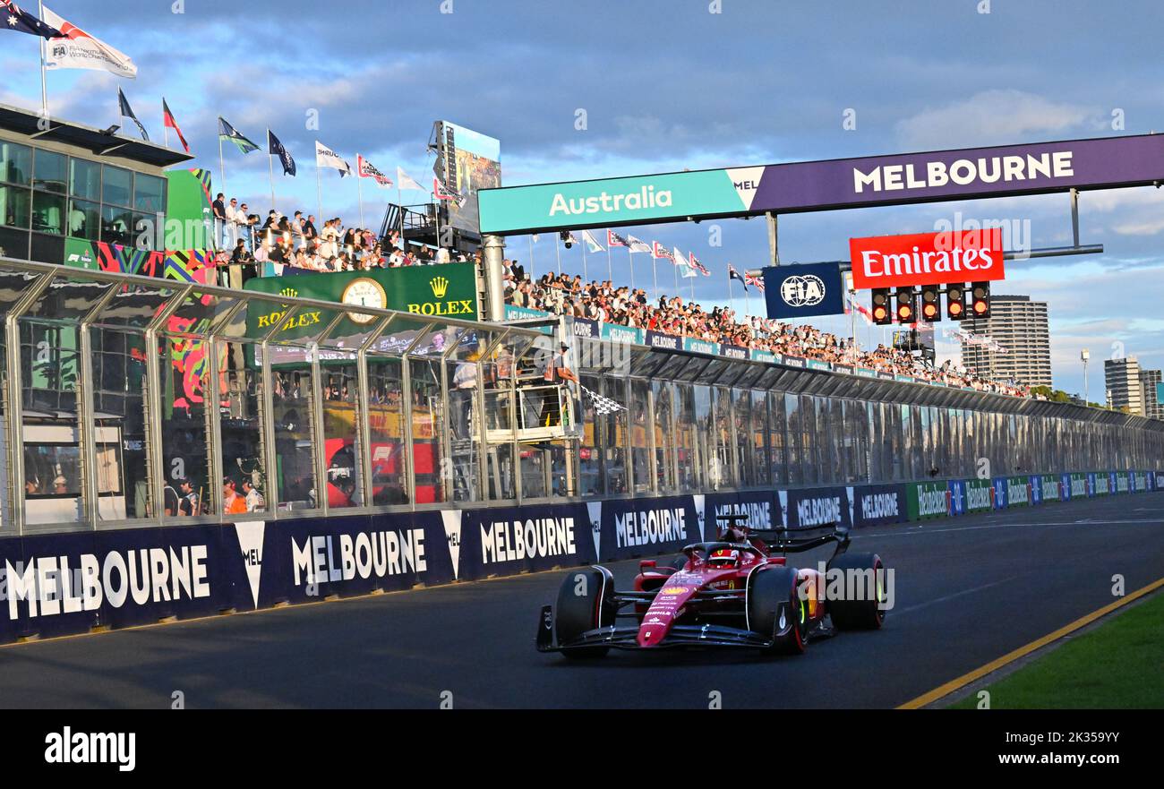 Ferrari on top down under at the Australian Formula One Grand Prix ...