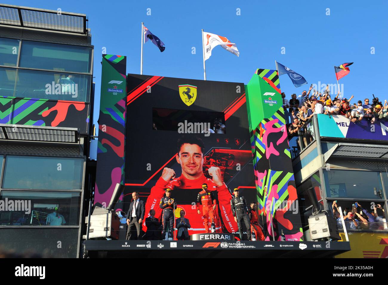 Ferrari on top down under at the Australian Formula One Grand Prix ...