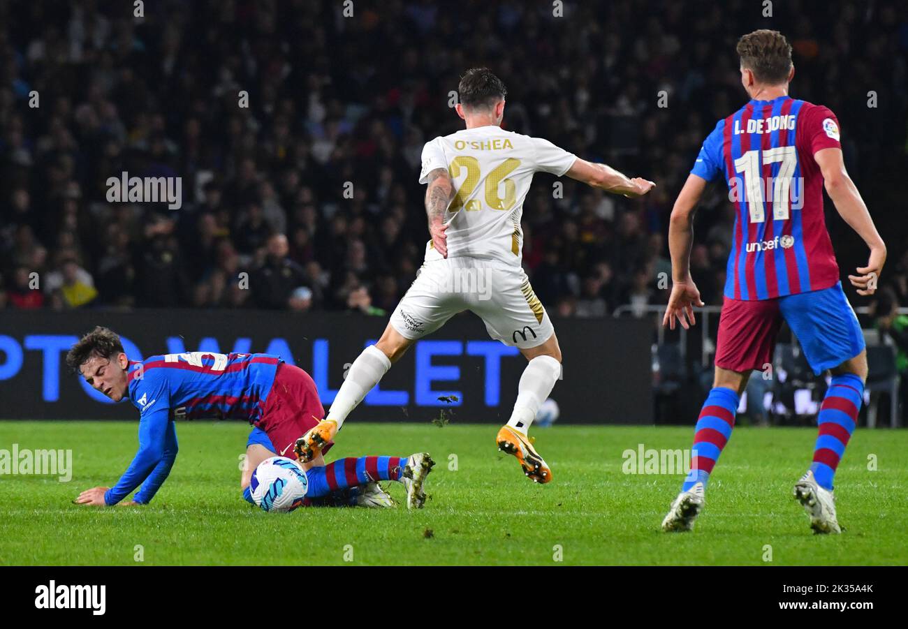 Barcelona's first visit to Australia saw them victorious against a ...