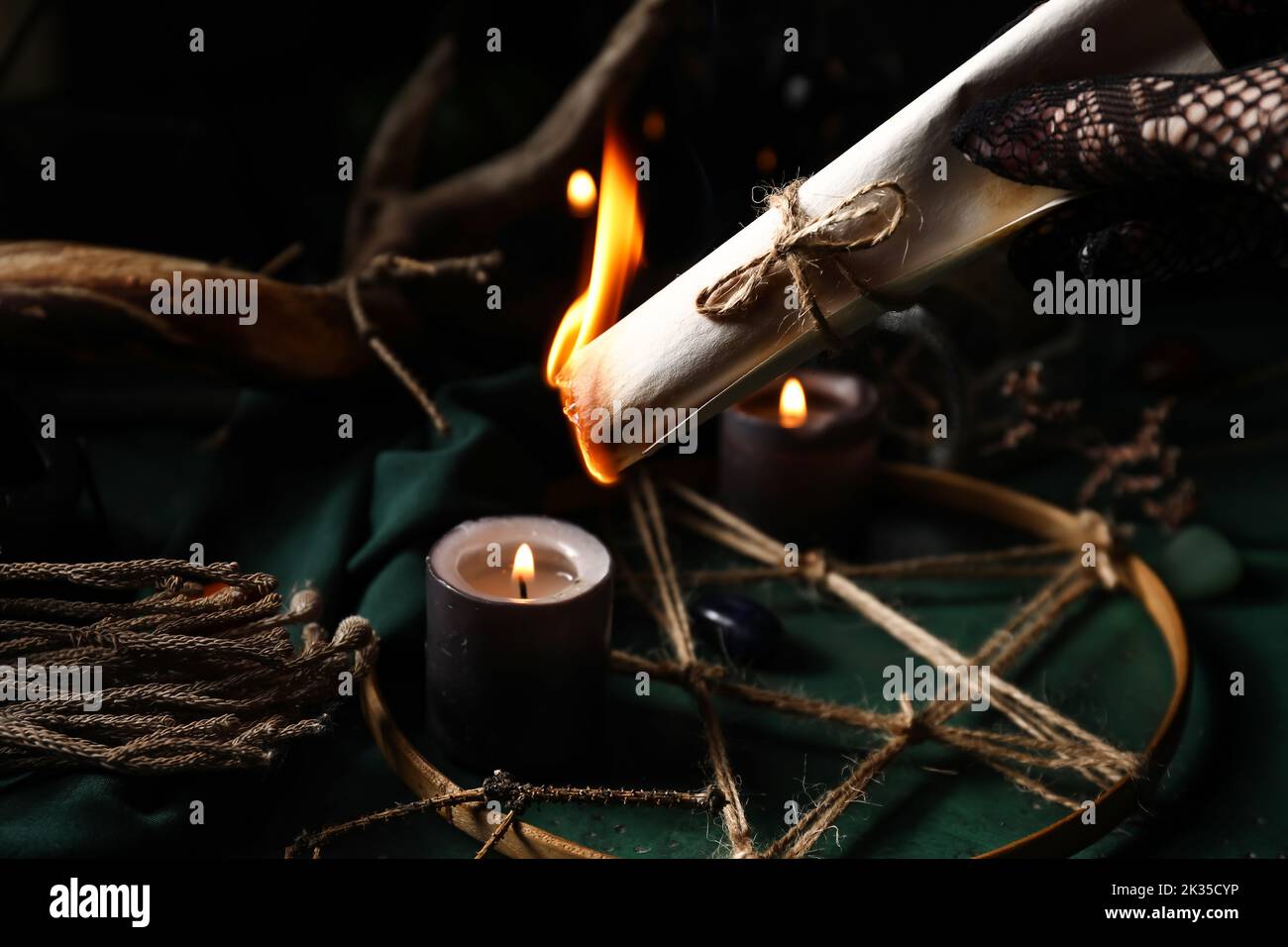 Grimoire ceremony hi-res stock photography and images - Alamy