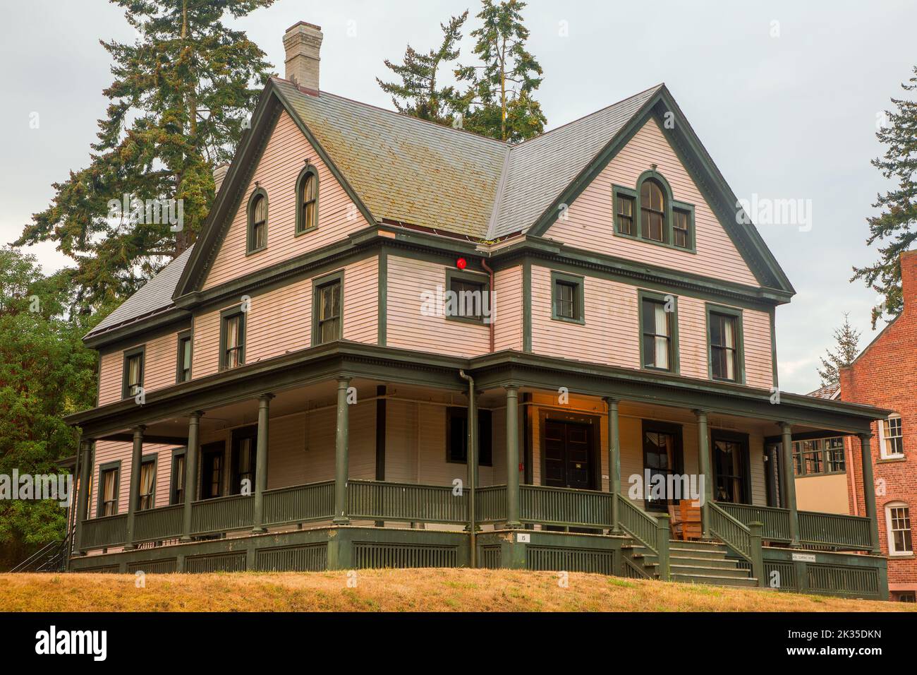 Admiral's House, Fort Worden State Park, Washington Stock Photo - Alamy