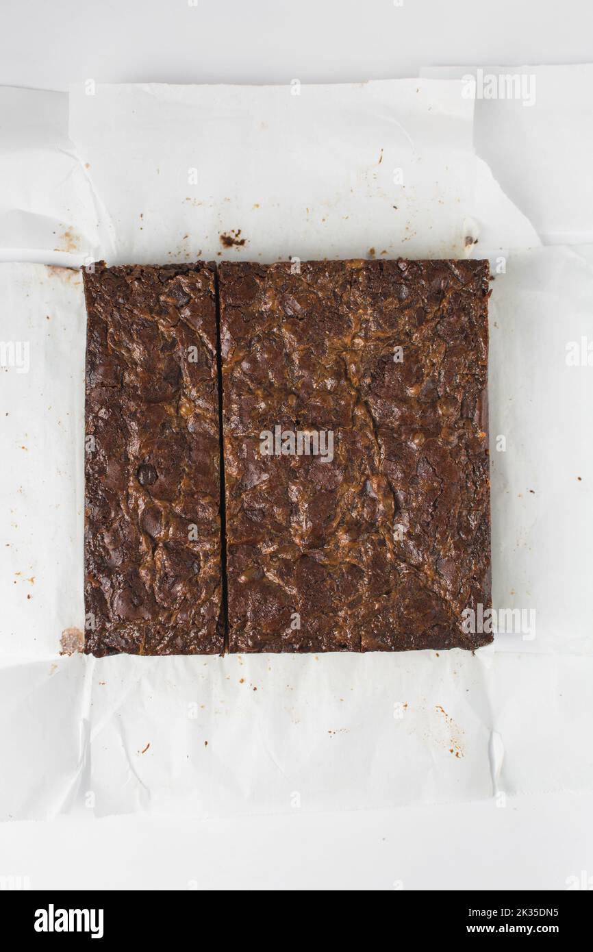 Cut brownies hi-res stock photography and images - Alamy