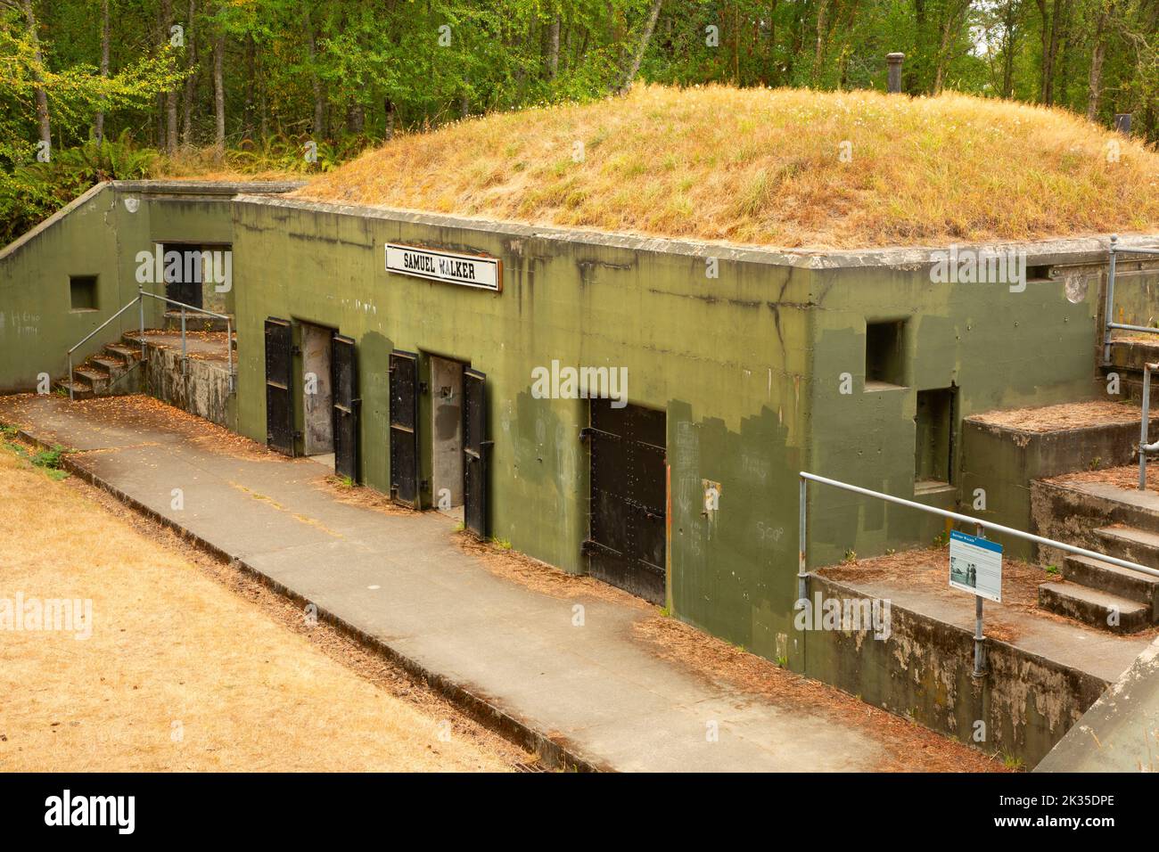 Battery Walker, Fort Worden State Park, Washington Stock Photo - Alamy