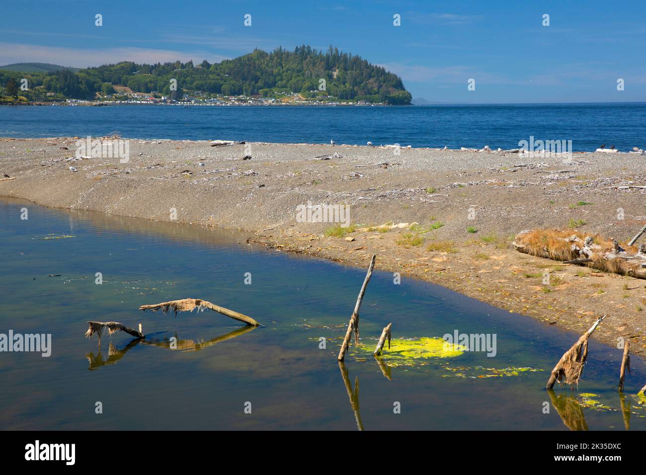 Clallam Spit beach, Clallam Bay Spit Community Beach County Park ...