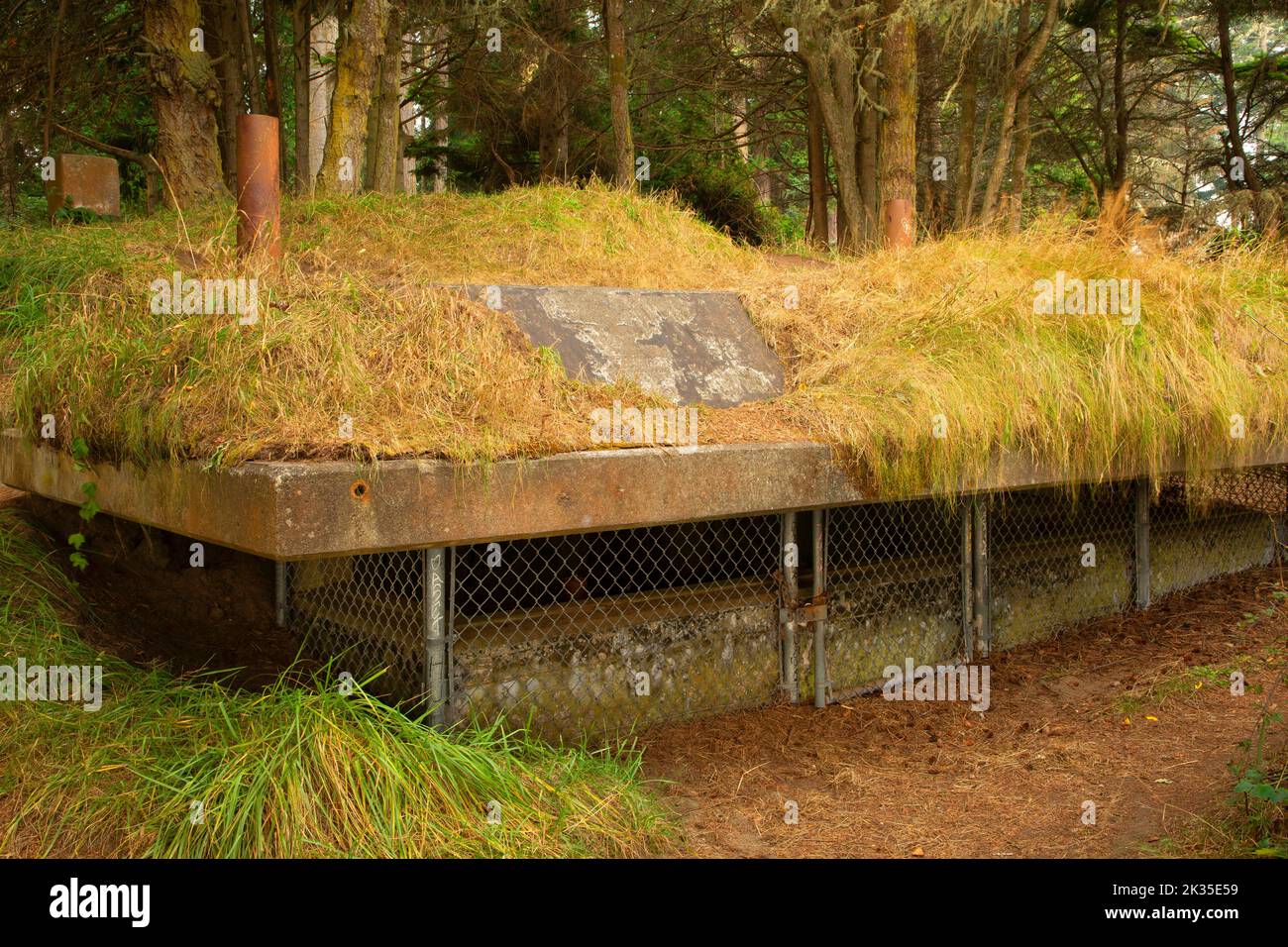 Cape Hayden bunker, Salt Creek Recreation Area, Strait of Juan de Fuca ...