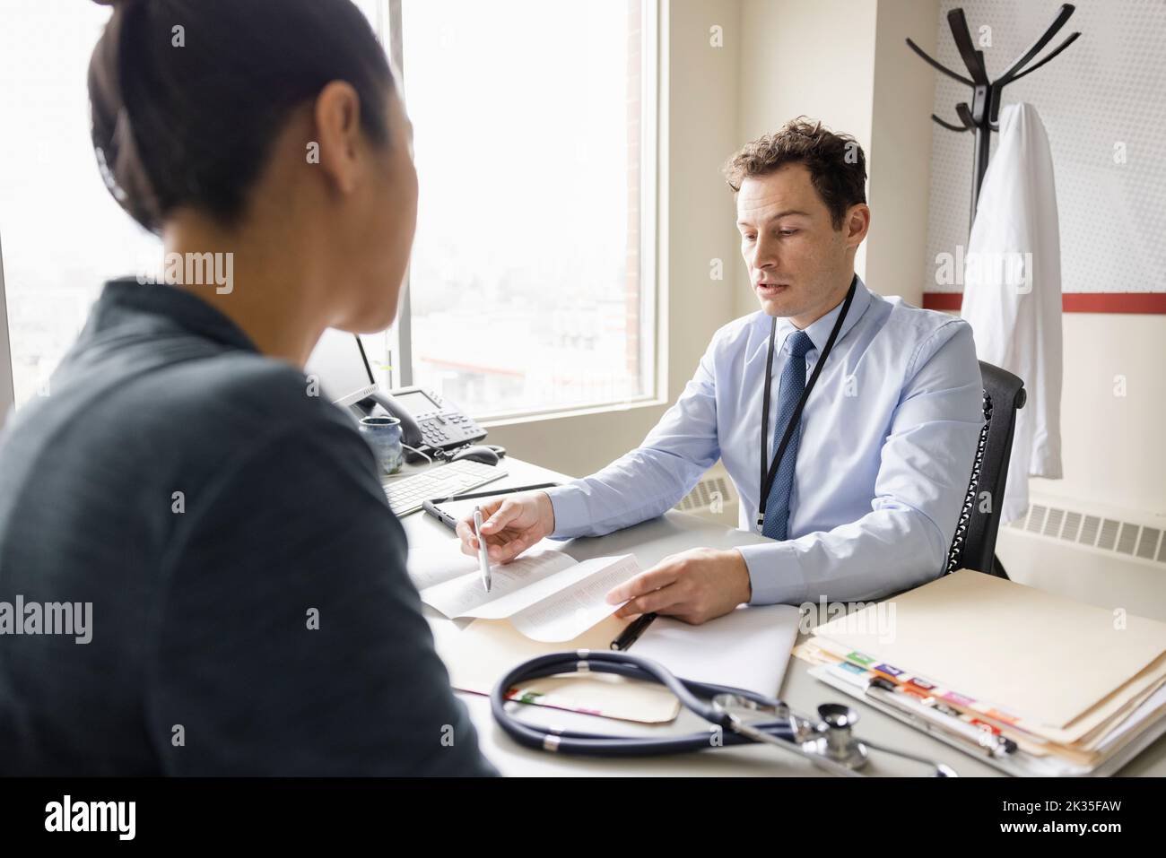 Doctor brochure hi-res stock photography and images - Alamy