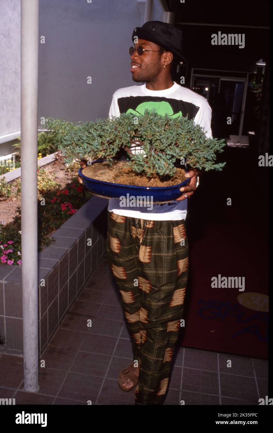 Kadeem Hardison at Los Angeles International Airport on July 28, 1990 ...