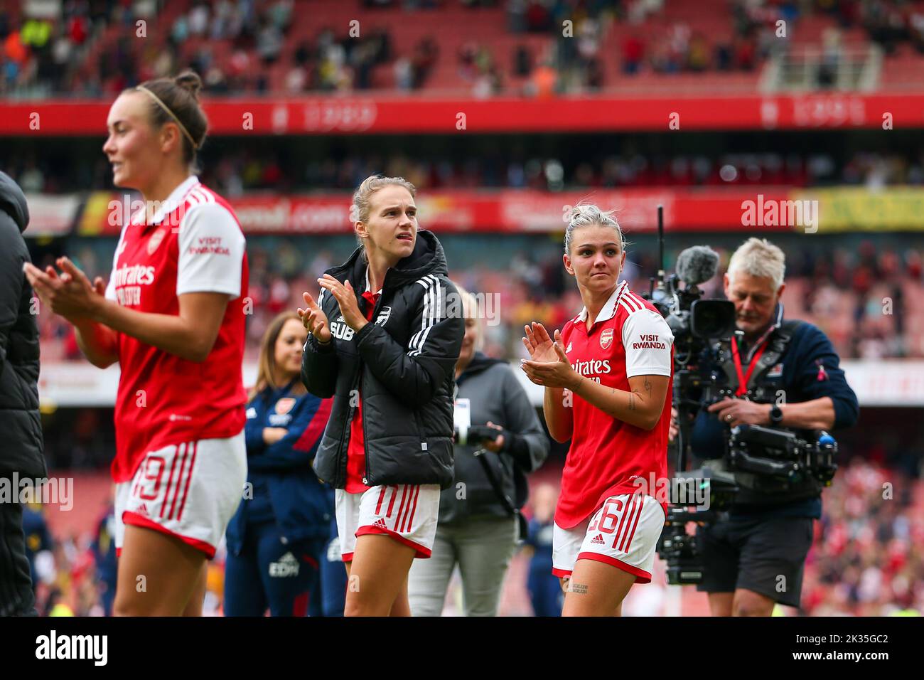 24th September 2022: Emirates Stadium, London, England; Women Super ...