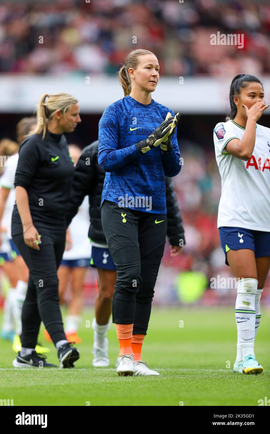 24th September 2022: Emirates Stadium, London, England; Women Super ...