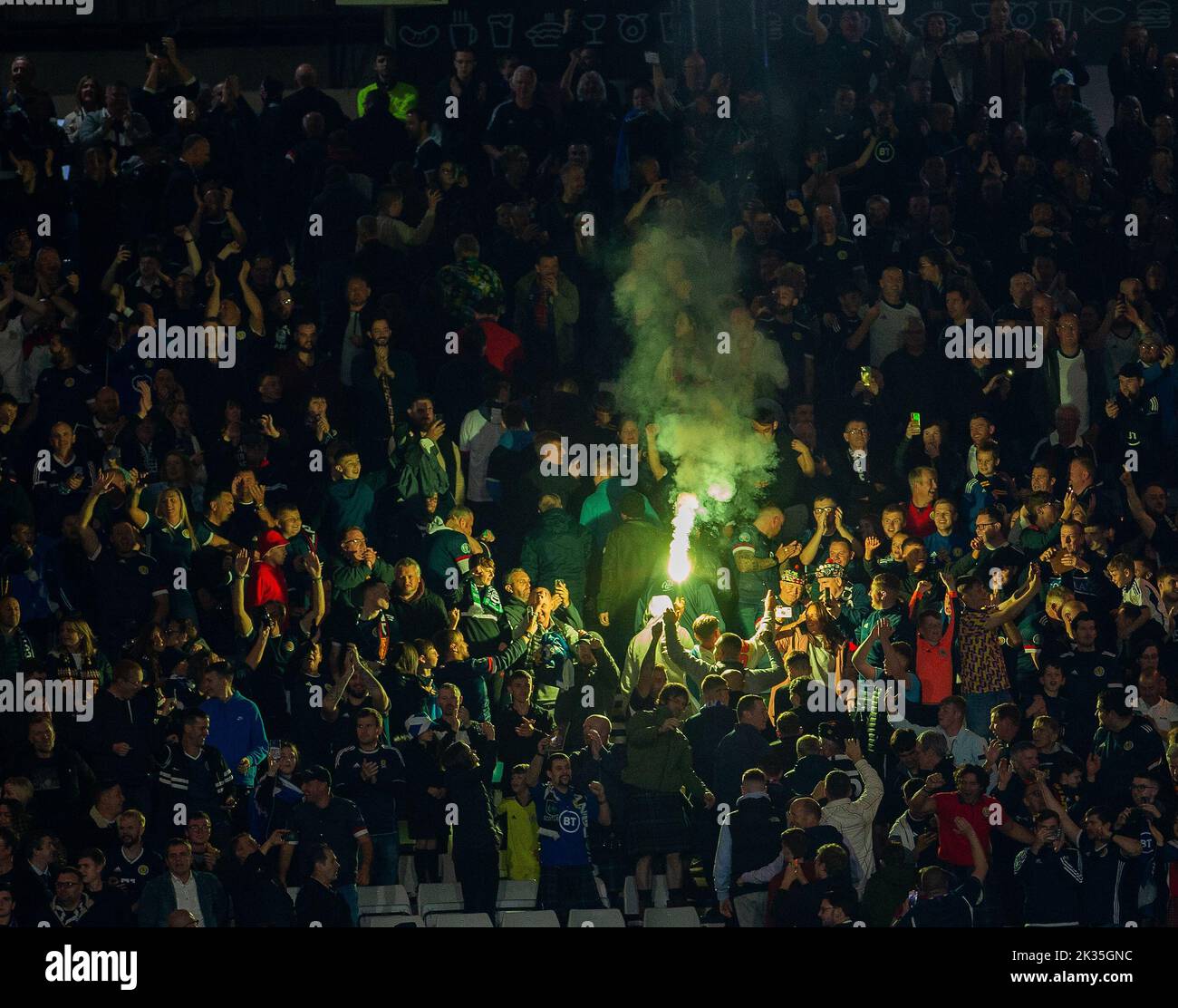 24th September 2022; Hampden Park, Glasgow, Scotland: UEFA Nations ...