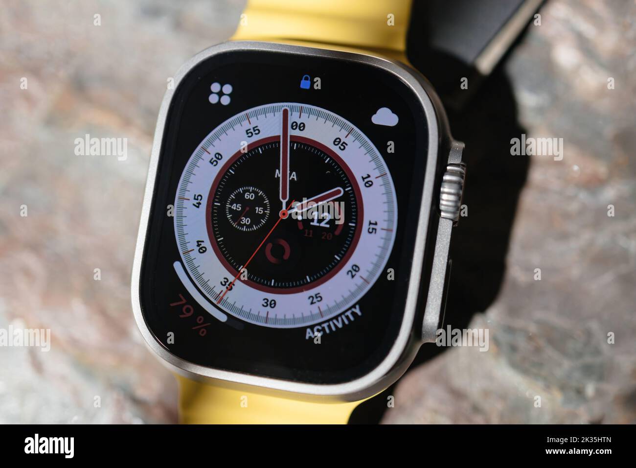 London, United Kingdom - Sep 23, 2022: Day mode of the watch new ...