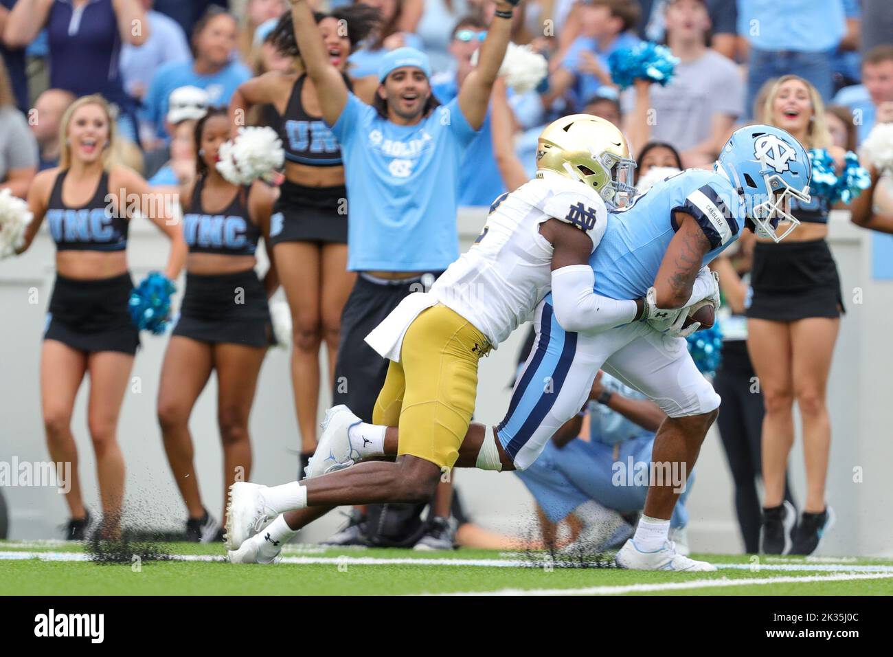 September 24, 2022: Notre Dame Fighting Irish safety DJ Brown (2 ...