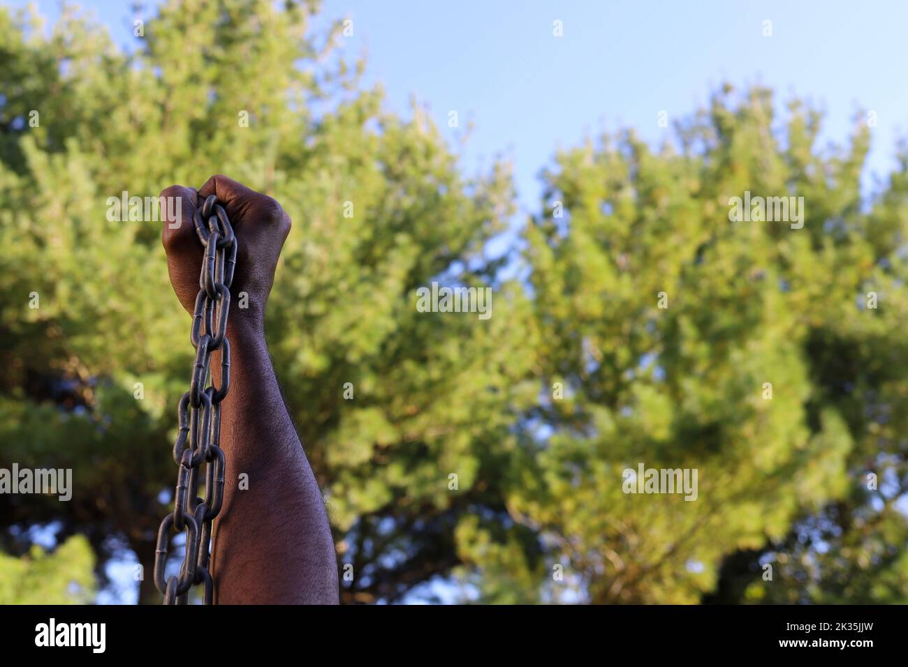 Black man hand holding hi-res stock photography and images - Alamy