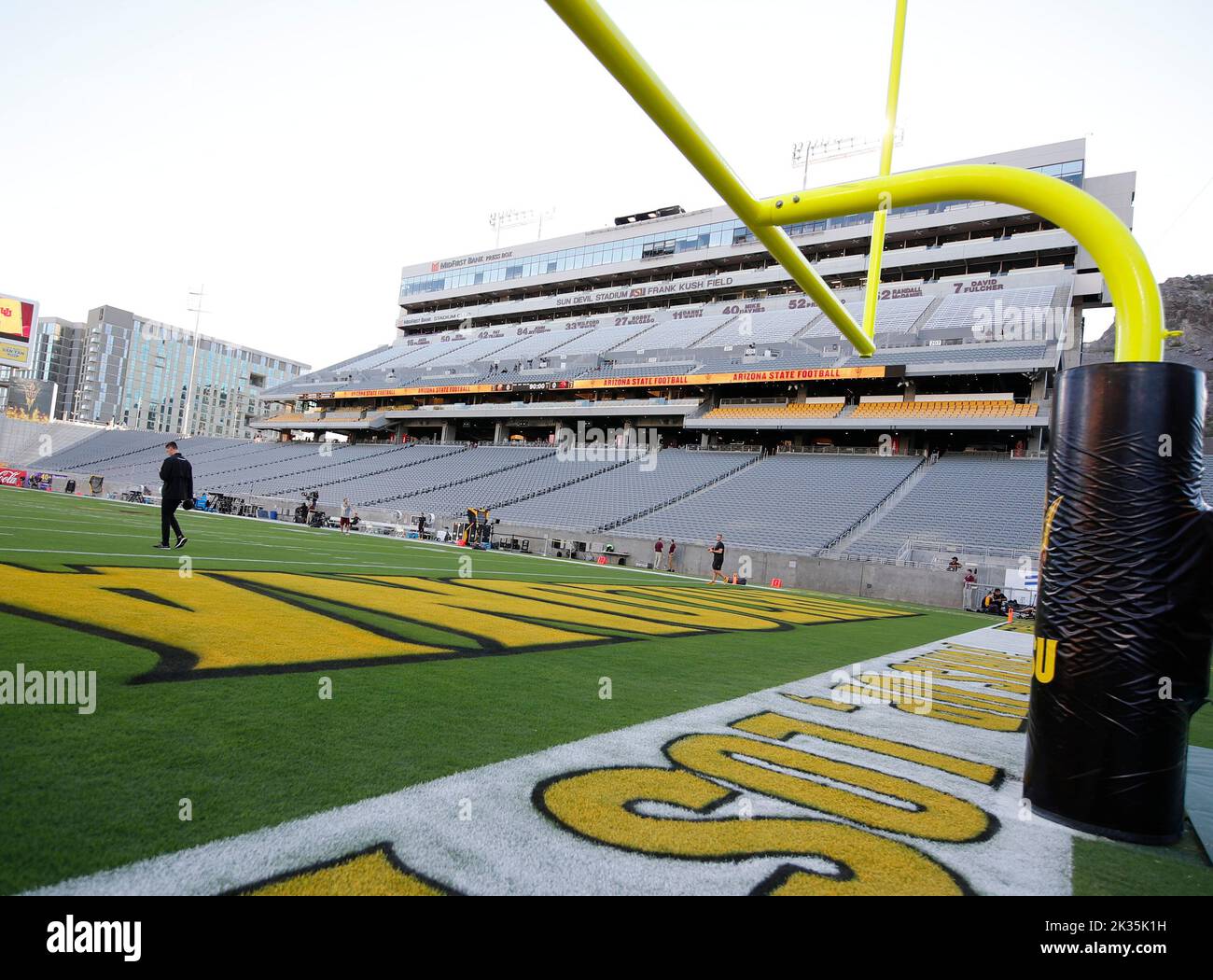 Tempe, Arizona, USA. 24th Sep, 2022. Pregame at the NCAA football game ...