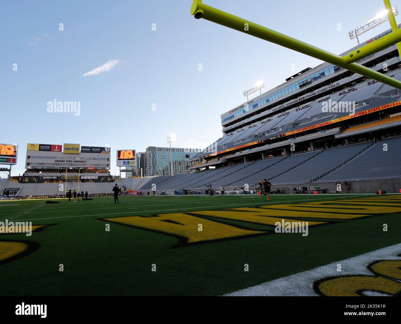 Tempe, Arizona, USA. 24th Sep, 2022. Pregame at the NCAA football game ...