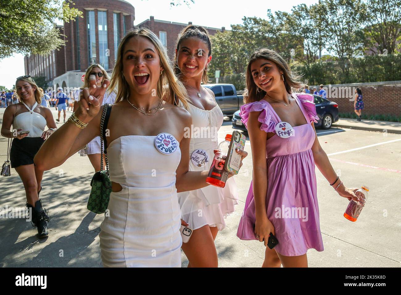 Dallas, Texas, USA. 24th Sep, 2022. Fans in action during the game ...