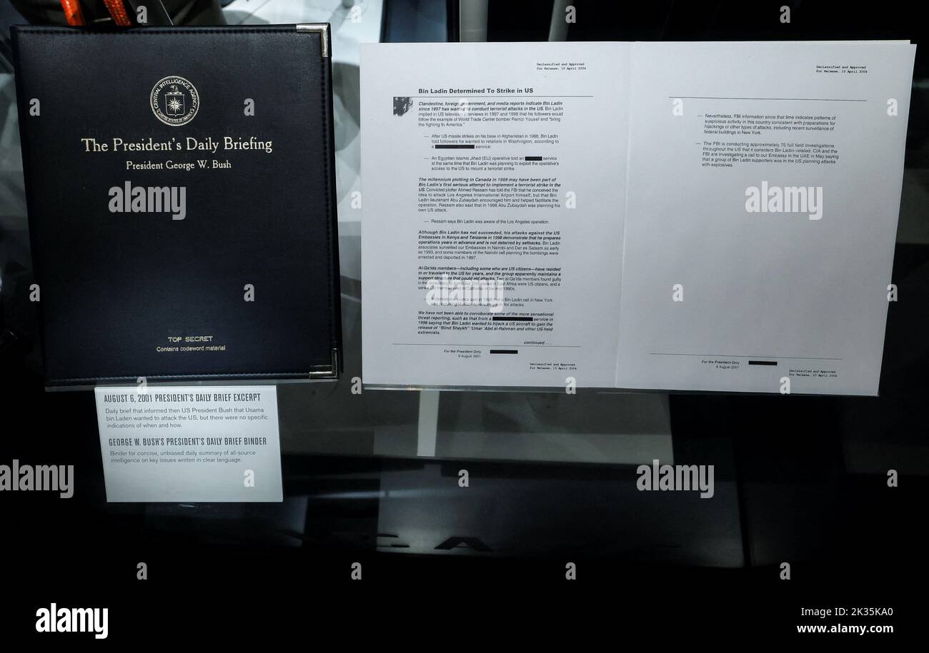 Cia declassified documents hi-res stock photography and images - Alamy