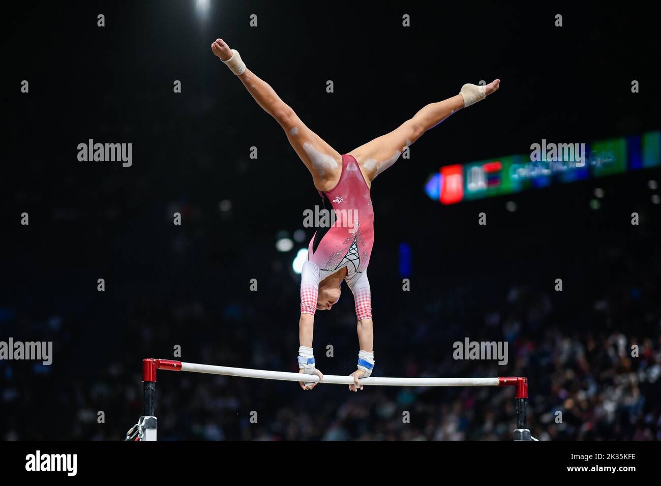 KICKINGER Selina of Austria (women's uneven parallel or asymmetric bars ...