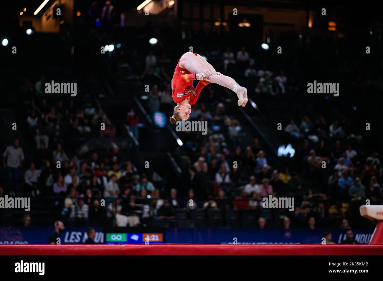 2022 paris gymnastics womens hi-res stock photography and images - Alamy