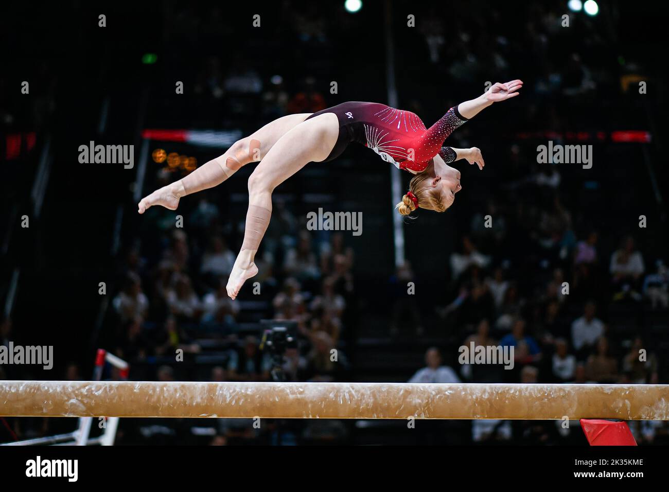 PEDRICK Denelle of Canada (women's balance beam) during the FIG World ...