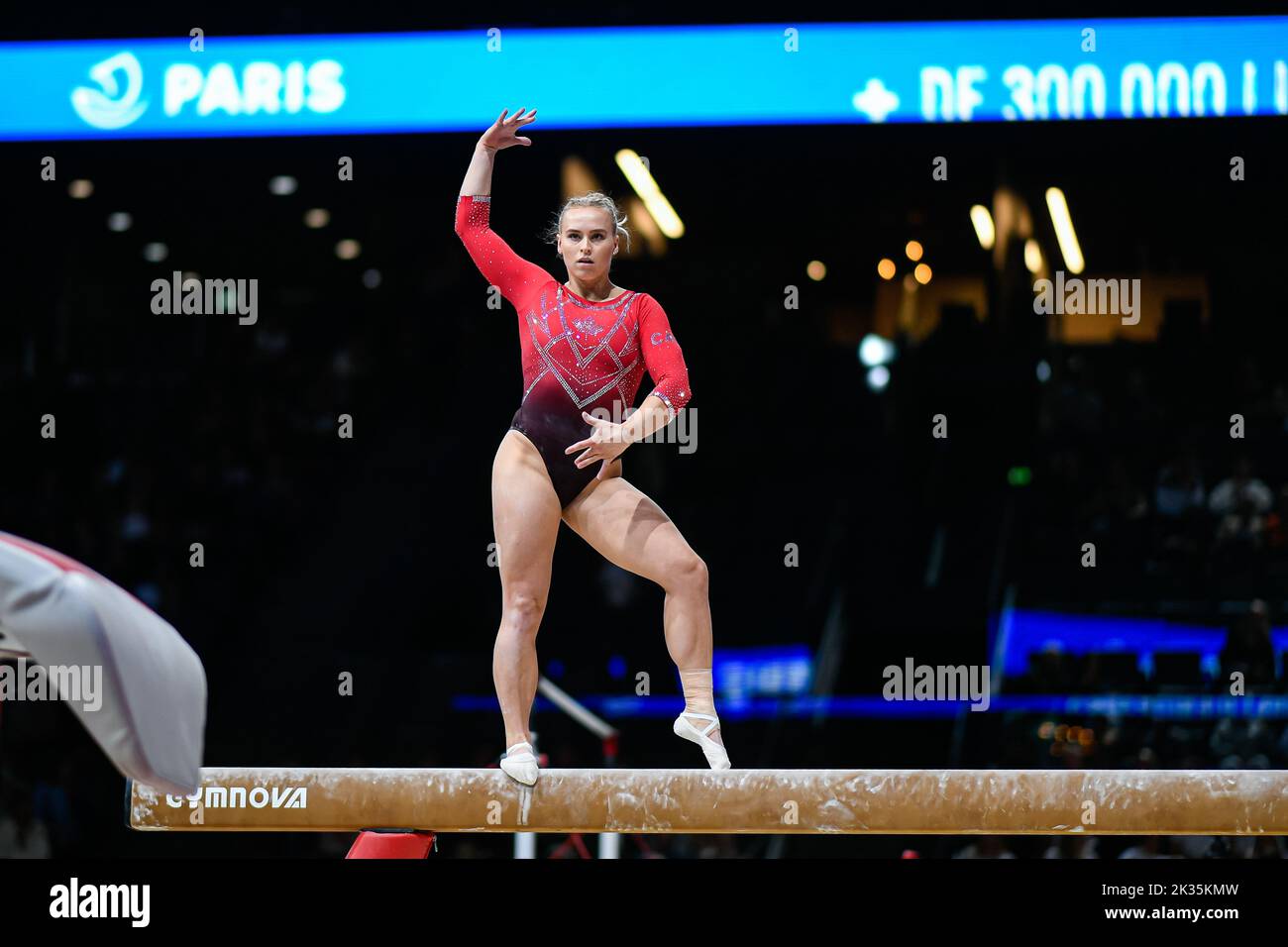 BLACK Elsabeth of Canada (women's balance beam) during the FIG World ...