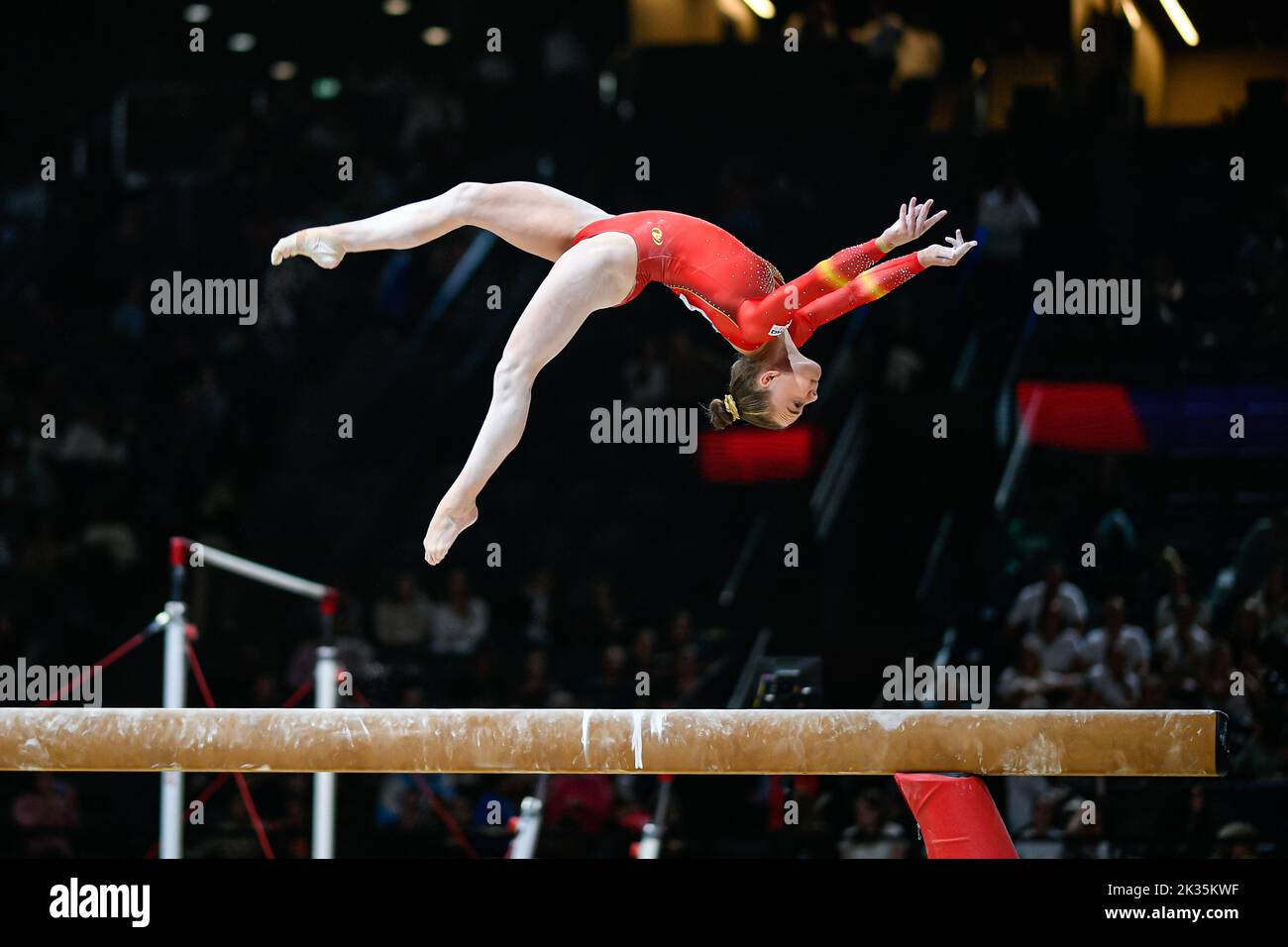 CASABUENA Laura of Spain (women's balance beam) during the FIG World ...