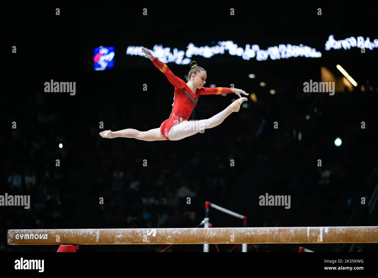 CASABUENA Laura of Spain (women's balance beam) during the FIG World ...