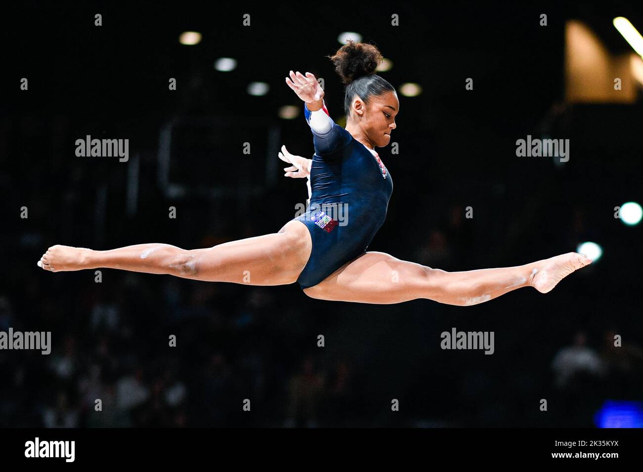 Melanie de Jesus dos Santos of France (women's balance beam) during the ...