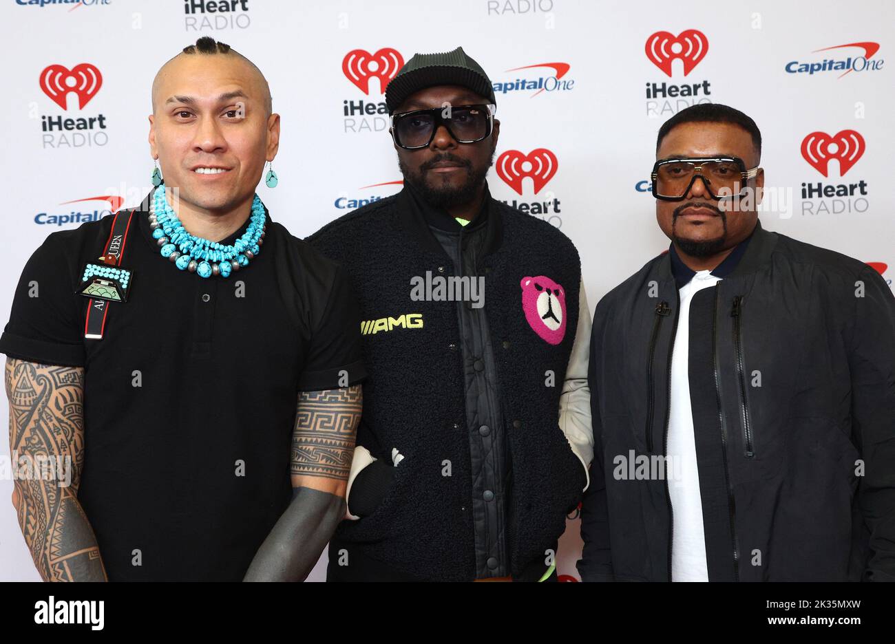 Las Vegas, USA. 23rd Sep, 2022. APL.DE.AP, will.i.am, Taboo backstage ...