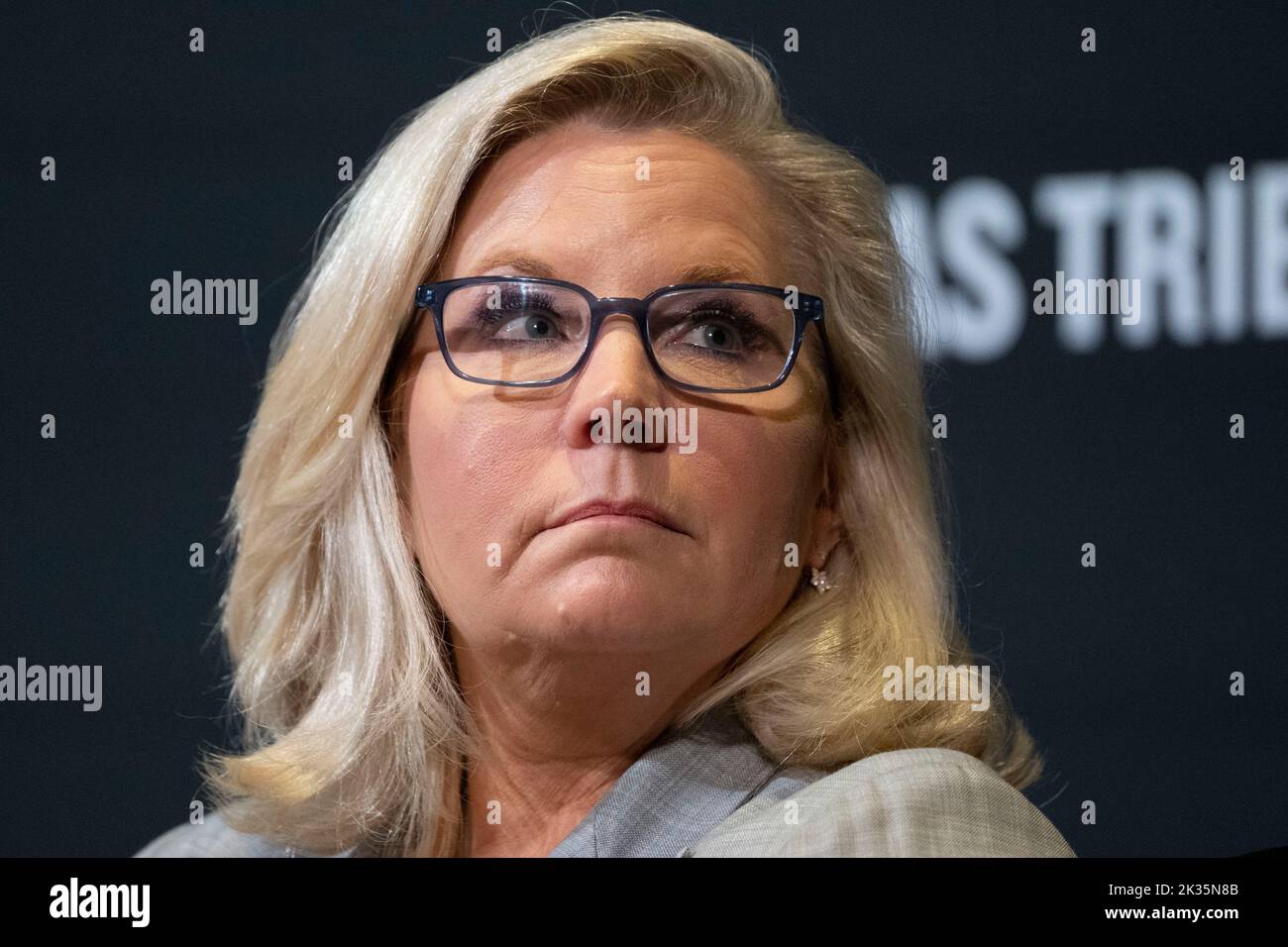 Austin, USA. 24th Sep, 2022. Wyoming Republican Rep. LIZ CHENEY, R ...