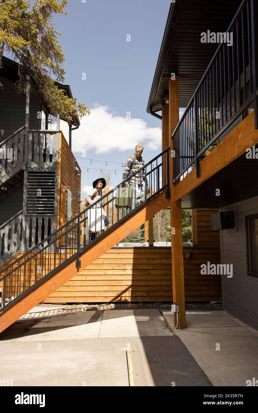 Staircase outside hi-res stock photography and images - Alamy