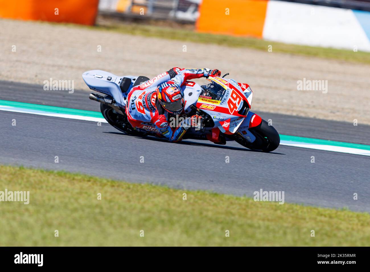 24th September 2022; Mobility Resort Motegi, Motegi, Japan: Japanese MotoGP, Race Day: Gresini ...