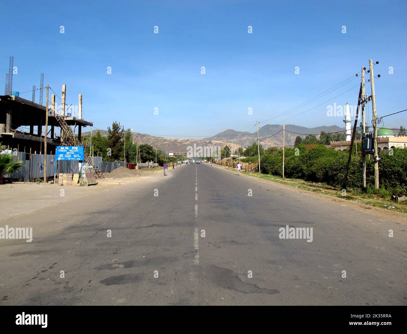 Kombolcha / Ethiopia - 08 Jan 2012: The small city in Ethiopia Stock ...