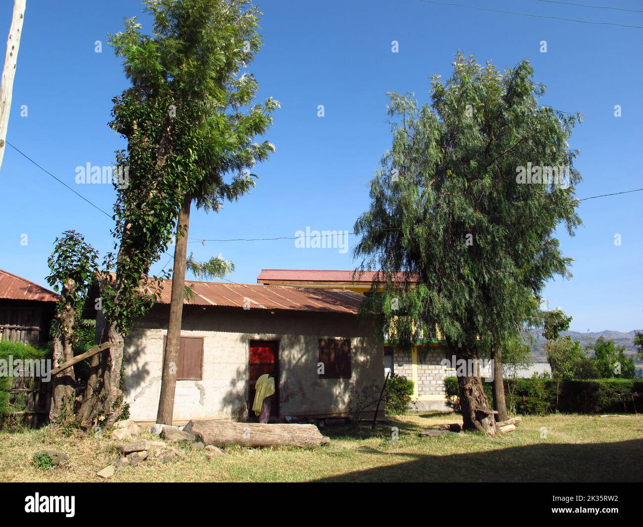 The Orthodox monastery in the heart of Africa, Ethiopia Stock Photo - Alamy