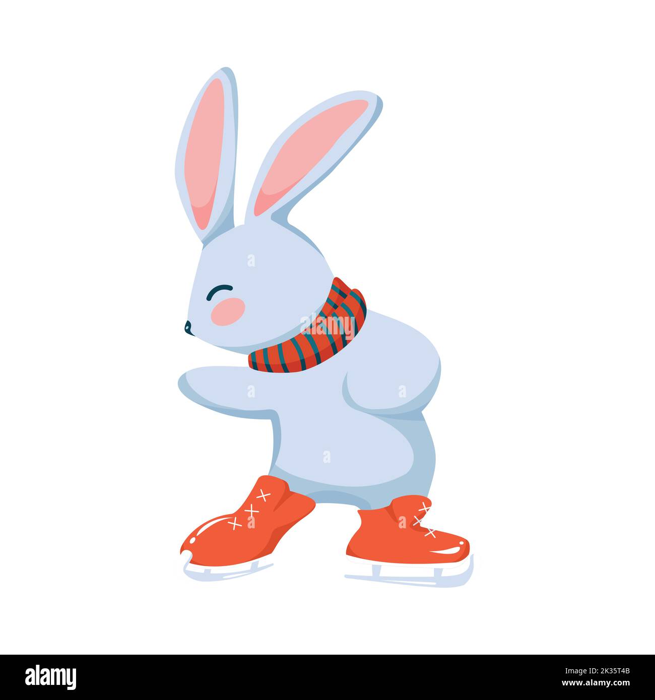 Cute rabbit in christmas hi-res stock photography and images - Alamy