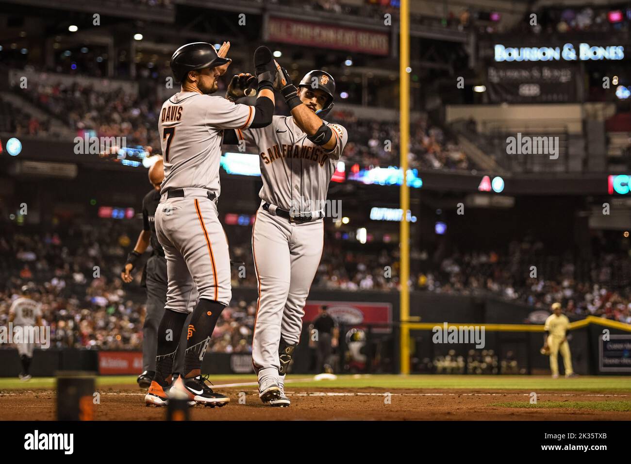 Phoenix, United States. 23rd Sep, 2022. San Francisco Giants designated ...